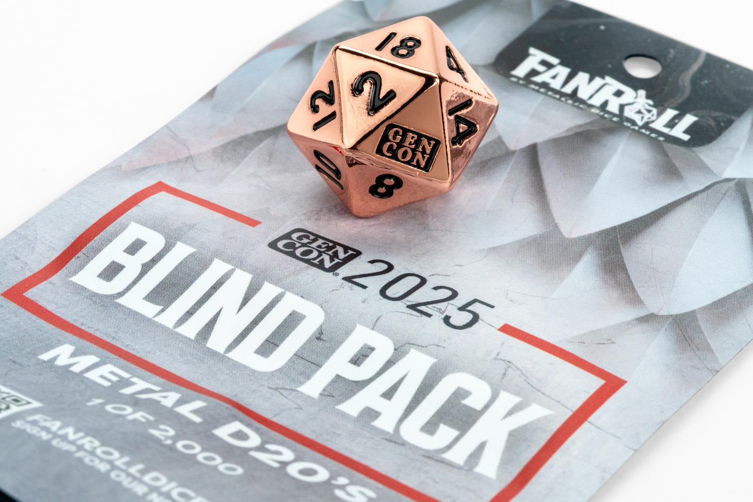Gen Con Metal d20 Blind Pack – FanRoll